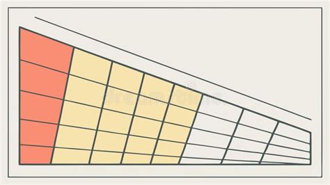 Angled Grid Geometric Pattern And Perspective Design Vector Design