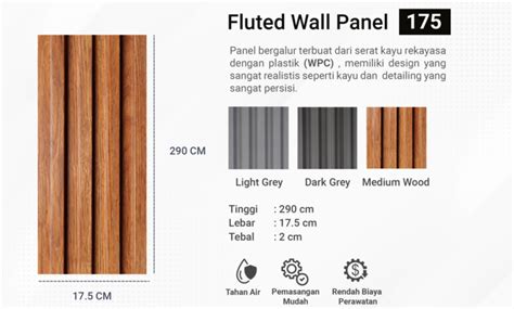 Detail Harga Wall Panel Pvc Motif Kayu Di Daerah Tangerang Hingga