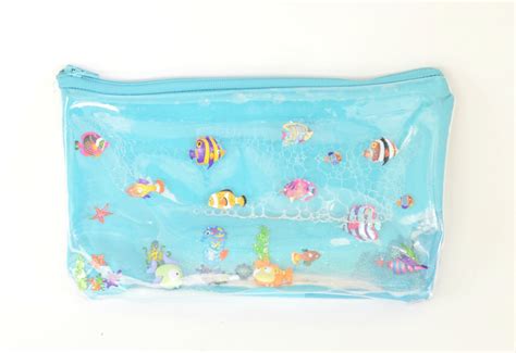 Vikalpah Diy Liquid Pencil Case Under The Sea Theme Pencil Case