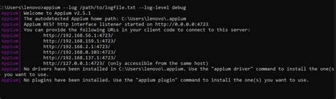 appium command line geeksforgeeks