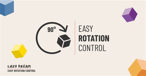Easy Rotation Control Utilities Tools Unity Asset Store