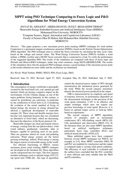 Pdf Paper Mppt Using Pso Technique Comparing To Fuzzy Logic And Pando