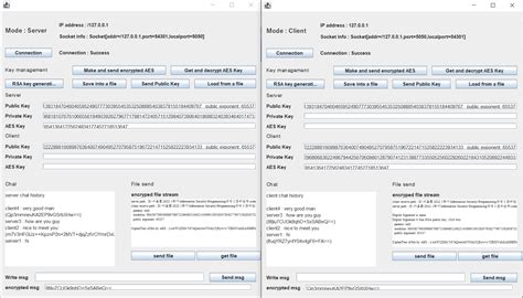Github Yhlee9753java Swing Socket Program Security With Rsa And Aes