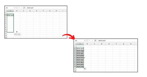 how to automatically add serial number in excel