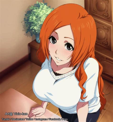 Inoue Orihime Bleach Drawn By Vicio Cusimano Danbooru
