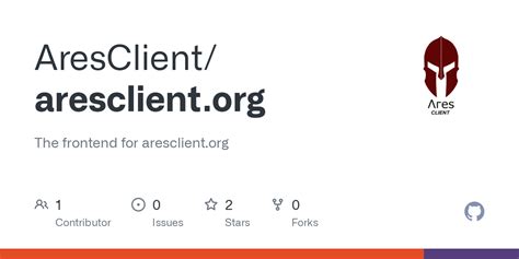 GitHub AresClient Aresclient Org The Frontend For Aresclient Org