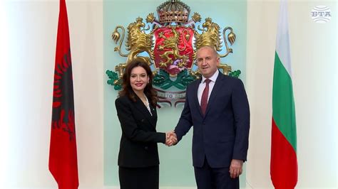 Румен Радев Албания е позитивен пример за напредък в евроинтеграцията със собствени усилия