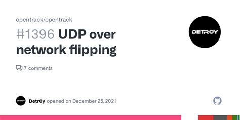 UDP Over Network Flipping Issue Opentrack Opentrack GitHub