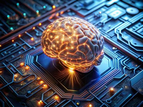 Exploring the Intricate Neural Network of a Futuristic Digital Brain a Deep Dive into 3D AI ...