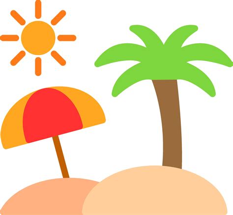 Beach Vector Icon Design 30389188 Vector Art At Vecteezy