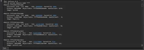 Mysteries Of The Windows Kernel Pt 1 Processes And Objects Amit Moshel