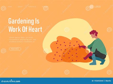 Modelo De Página De Desembarque Com Pessoas Coletando Culturas Ou Colheitas Sazonais Coletando