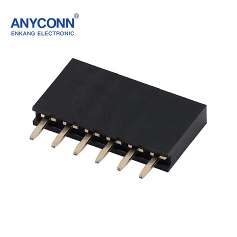 Female Single Row Straight Header Strip Socket Expore China Wholesale