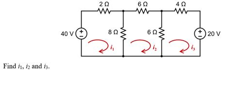 Solved Find I I And I Chegg Com