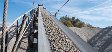 Aggregate Belt Conveyor Systems Solutions