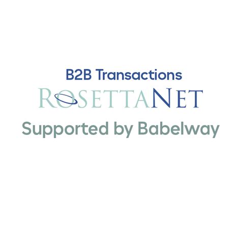 Rosettanet Babelway