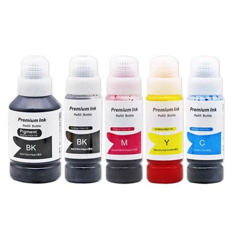Refill Dye Ink Compatible For Epson Ecotank L L L L L L L Printer
