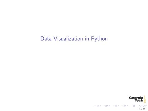 Ppt Data Visualization In Python Data Visualization Data Powerpoint Presentation