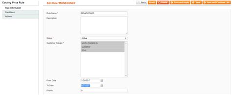 magento 1 9 catalog price rules disappear in view page overnight