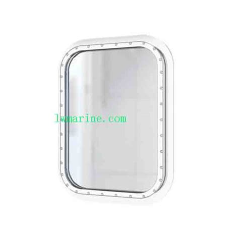 Marine Brass Rectangular Windows