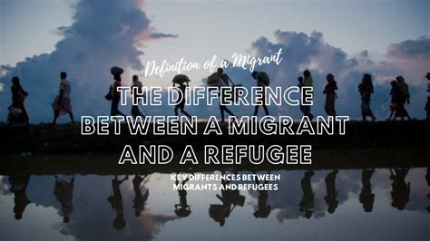 Whats The Difference Between A Migrant And A Refugee Strange Writer