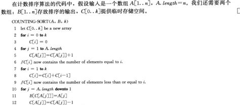 线性时间排序 Csdn博客