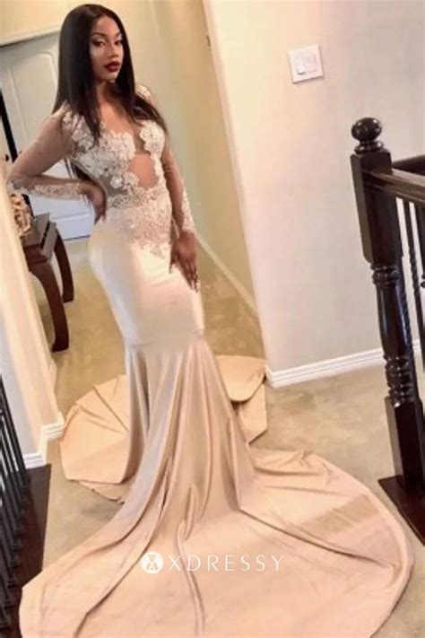 Cream Prom Dresses