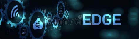 Edge Computing Processing Data Closer To The Source On A Wide Banner