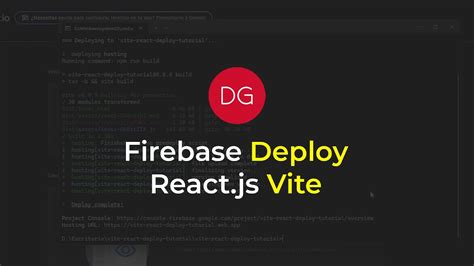 Firebase Deploy Reactjs Vite Project Spanish Español Youtube