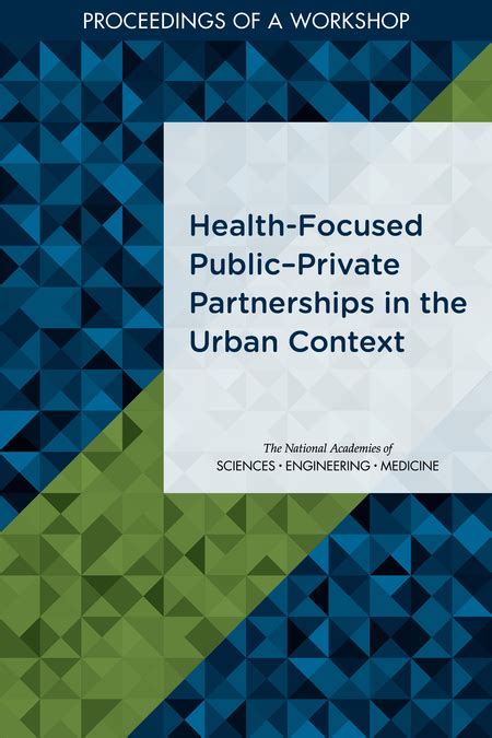 Health Focused Publicprivate Partnerships In The Urban Context