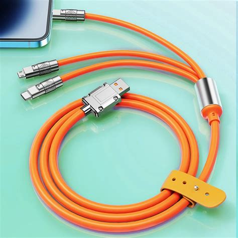 Data Cable 3 In 1 With Packing Gadgets Mania