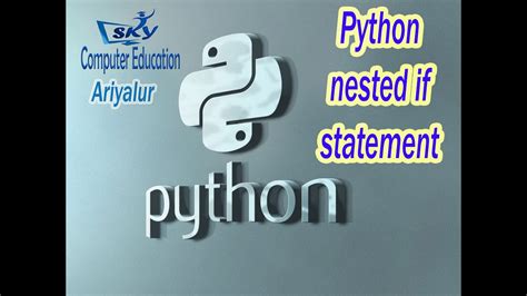 python nested if else statement in tamil youtube