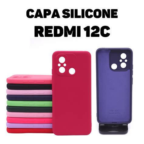 Capa Silicone Redmi C Shopee Brasil