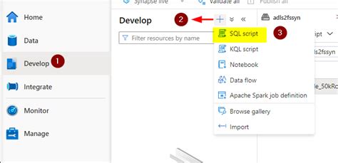 Query Csv File Saved In Adls Through Sql Query Azure Synapse Analytics