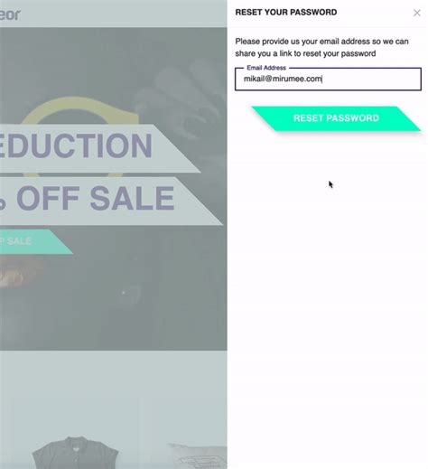 No Feedback After Successfully Requesting A Password Reset · Issue 658 · Saleorsaleor
