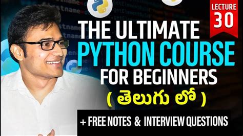List Creation And Element Access In Telugu L30 Ultimate Python Course Prof Ravindrababu