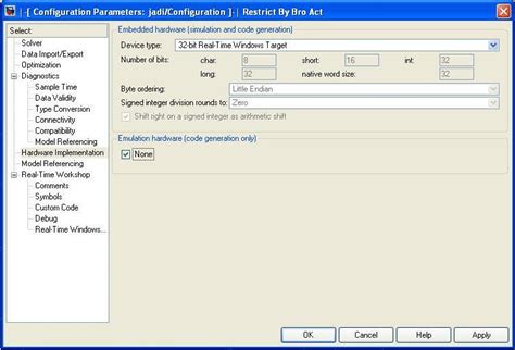 34 Configuration Parameters Hardware Implementation Download