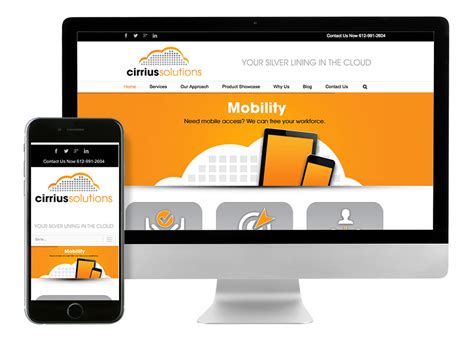 cirrius solutions orangeball creative