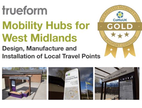 Gold Accreditation For Mobility Hubs Trueform Manufacturing