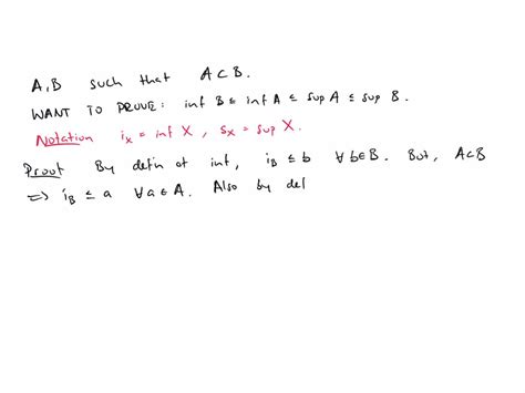 solved 12 if a and b are nonempty subsets of r with a âˆˆ b prove