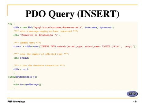 Ppt Php Data Object Pdo Powerpoint Presentation Free Download Id