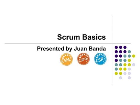 Scrum Basics Pptx