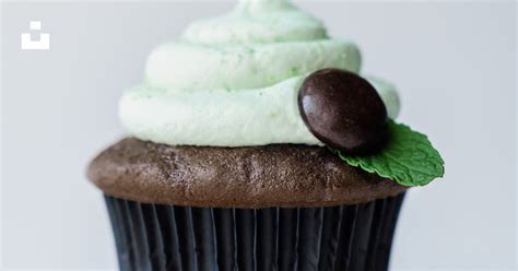 위에 흰색 장식이 있는 컵케이크 사진 Unsplash의 무료 컵케이크 이미지