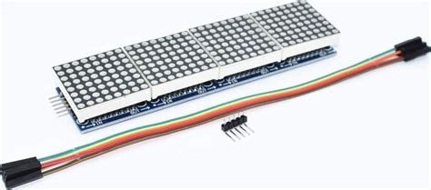 Generic Dot Matrix Module Microcontroller 4 In One Display With 5p Line
