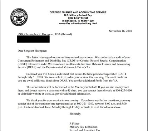 Crsc First Payment And Amount Veterans Benefits Network