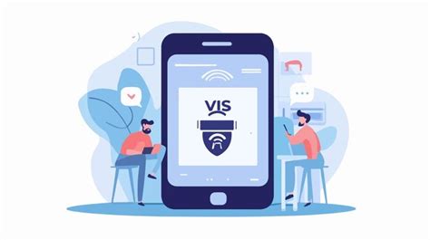 Vpn Smartphone Data Security Protection Shield Concept Premium Ai Generated Vector