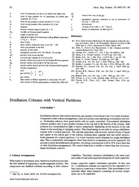 pdf distillation columns with vertical partitions dokumen tips