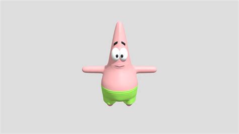 Project 2 Organic Modeling Patrick Character 3d Model By Athirah