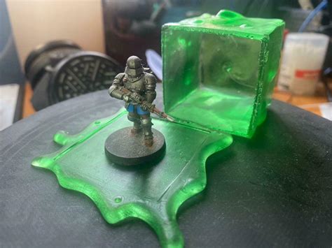 Gelatinous Cube D D STL File For Cults