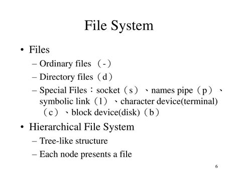 Ppt File System Of Unix Powerpoint Presentation Free Download Id3682037